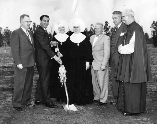 Holy Cross Hospital building permits — Calisphere