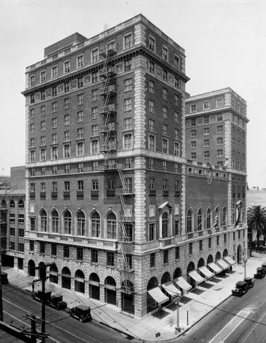 View of the Jonathan Club building — Calisphere