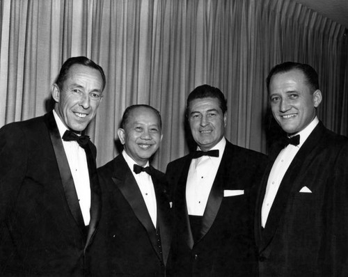 General Carlos P. Romulo, Philippine Ambassador to the U.S., at dinner ...