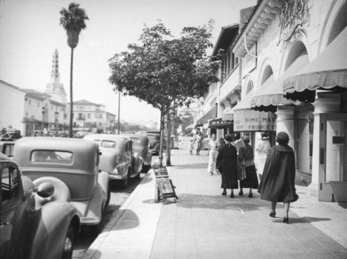 Westwood Village street — Calisphere
