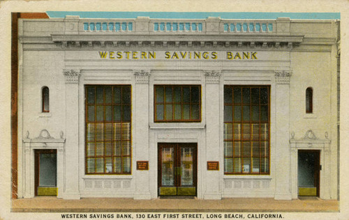 Western Savings Bank — Calisphere