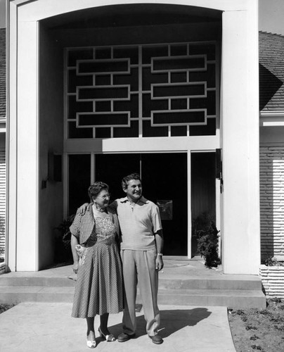 Liberace and his mother — Calisphere