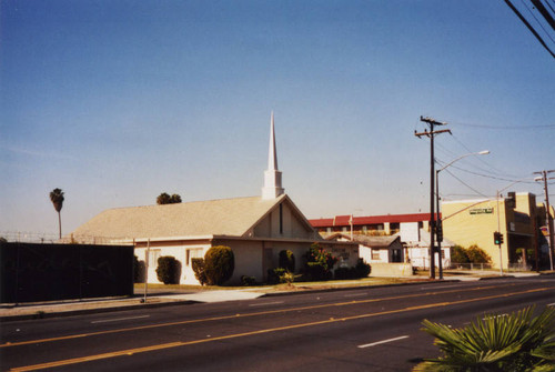 First Christian Church, side view — Calisphere