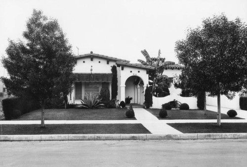 Spanish-style house on Formosa Avenue — Calisphere