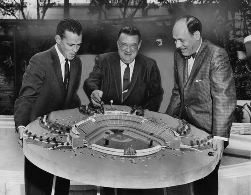 Dodger Stadium construction about to begin — Calisphere