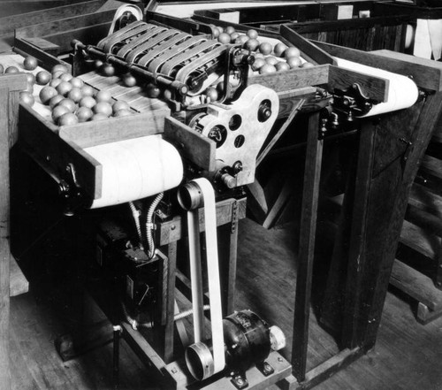 Sunkist trademarking machine — Calisphere