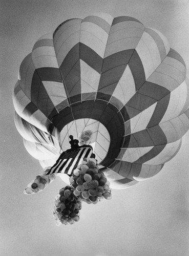 Balloon campaign for voting — Calisphere