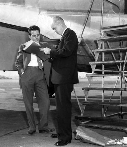 Plane battle ends — Calisphere