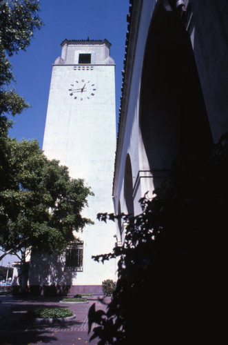 Clock tower, Union Station — Calisphere