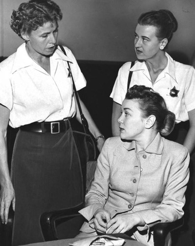 Defendant heavily guarded at Monohan trial — Calisphere