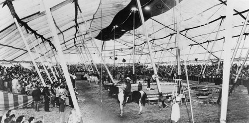 Under the big top — Calisphere