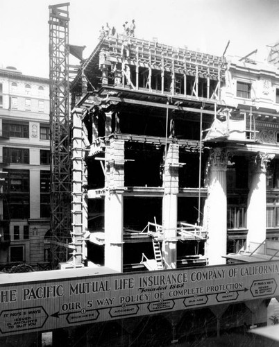 Pacific Mutual Building addition — Calisphere