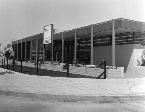 Panorama City Branch Library, exterior — Calisphere