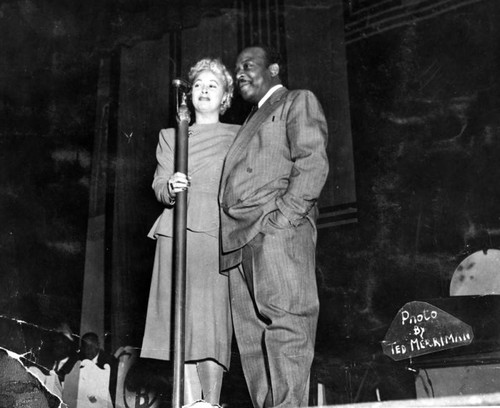 Alice Key and Count Basie — Calisphere