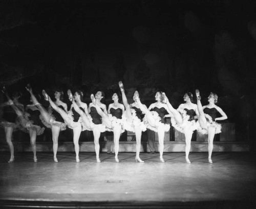 Chorus girls, view 1 — Calisphere