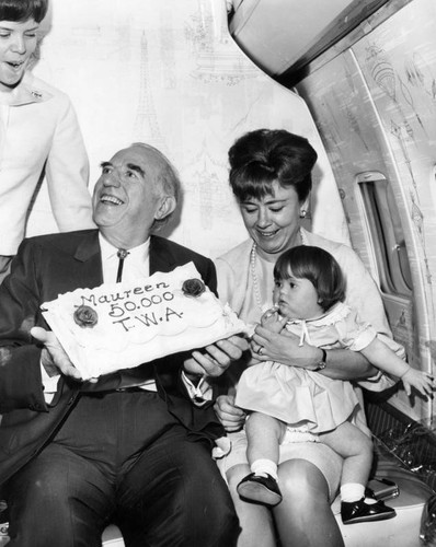 Birthday cake for Maureen Begley — Calisphere