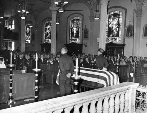 High mass for Chief William H. Parker — Calisphere