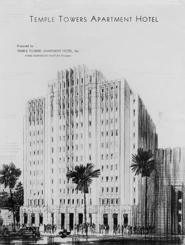 Temple Towers Apt. Hotel — Calisphere