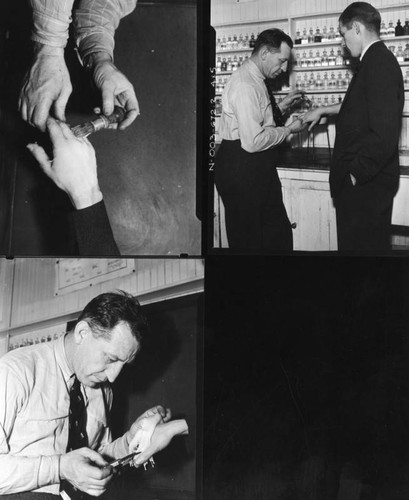 Making hand impressions — Calisphere