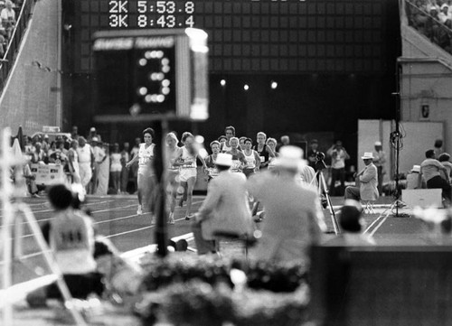 Women's 3000 meters, 1984 Olympics — Calisphere