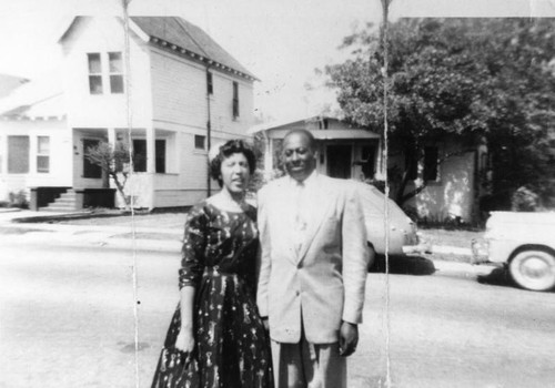 Woman and reverend — Calisphere