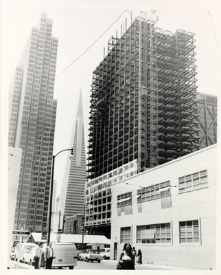 [Levi Strauss building under construction] — Calisphere