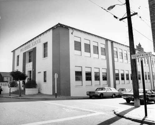 [Exterior of Paul Revere School Annex] — Calisphere