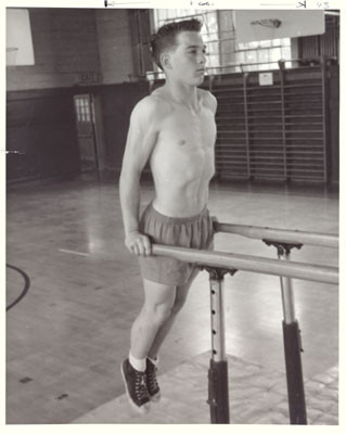 [Physical education class for boys at Everett Junior High School ...