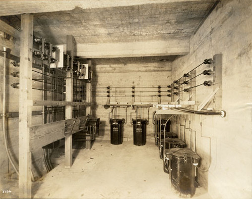 [Transformer vault in an exhibition building] — Calisphere