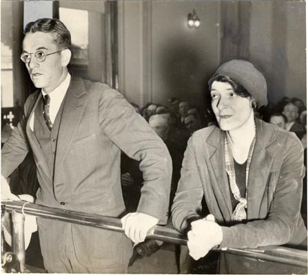 [George R. Anderson, attorney with his client Ida Rothstein, an alleged ...