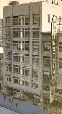 [Weinstein Company department store at 1041 Market Street] — Calisphere