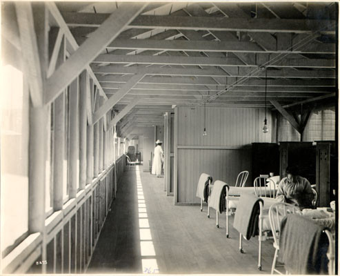 [Tuberculosis ward No. 2, San Francisco City and County Hospital ...