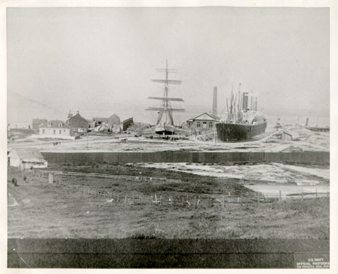 [Early shipyards located in Hunters Point] — Calisphere
