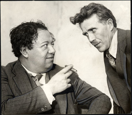 [Artist Diego Rivera and Ralph Stackpole] — Calisphere