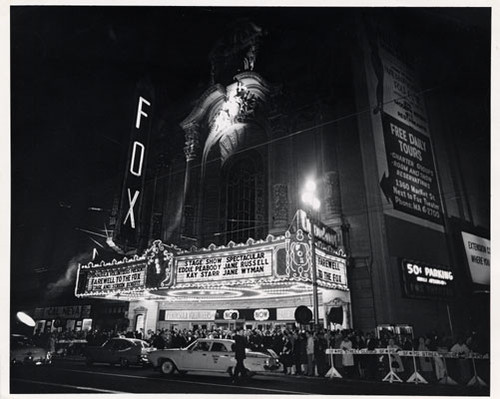 [Fox Theater, Farewell to the Fox benefit, Feb. 16, 1963] — Calisphere