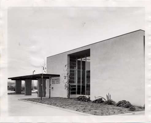 [Exterior of Ortega Branch Library] — Calisphere