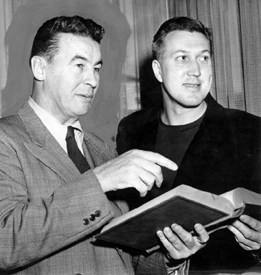 [Defense attorneys Vincent Hallinan and James McInnis for the Harry ...