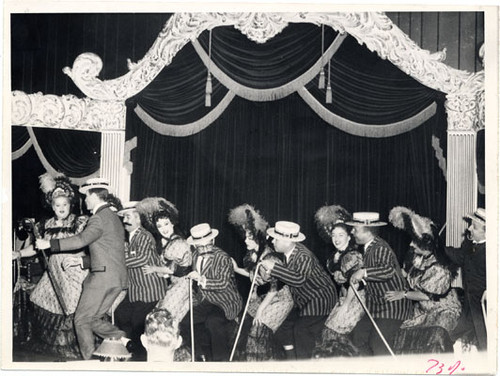 [Floor show at Bee and Ray Goman's Gay 90's nightclub] — Calisphere