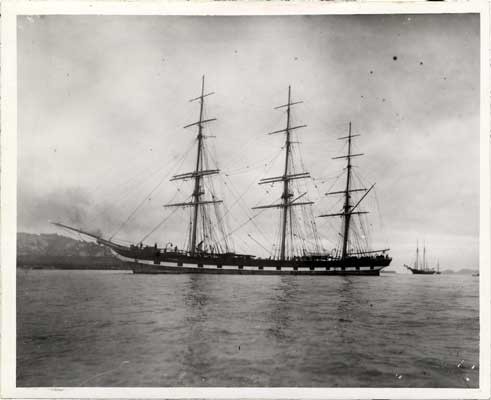 [Sailing ship "City of Florence"] — Calisphere