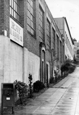 [Exterior of Ray Oil Burner Company] — Calisphere