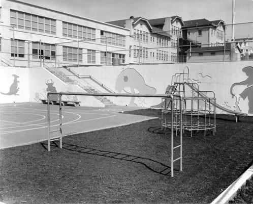 [Playground at Burnett Elementary School] — Calisphere
