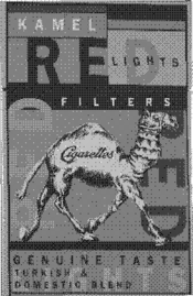 Kamel Red Lights Filters Cigarettes — Calisphere