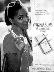 Virginia Slims It's a woman thing — Calisphere