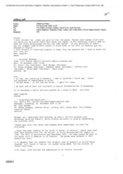 [Email from Peter Redshaw to Stefan Fitz, Tom Keevil and Norman Jack ...