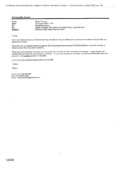 [Email from Tracey Boyes to Susan Schiavetta regarding additional NBD ...