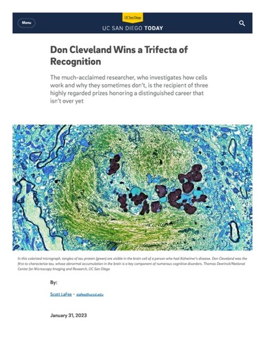 Don Cleveland Wins a Trifecta of Recognition — Calisphere