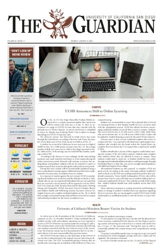 UCSD Guardian — Calisphere