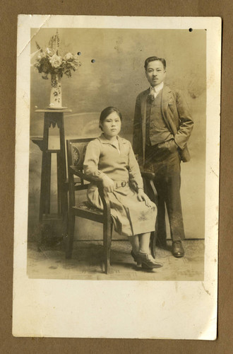 Japanese Peruvian couple — Calisphere