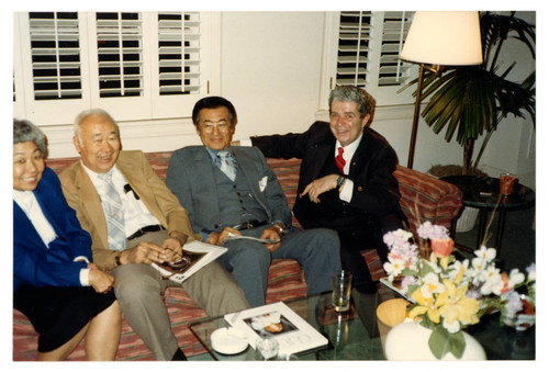 Frank Emi and Jack Herzig with two others — Calisphere