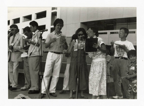 Frank Emi, Tom Shiroishi, Tim Nabara, Glen Kitayama, Suzy Katsuda ...